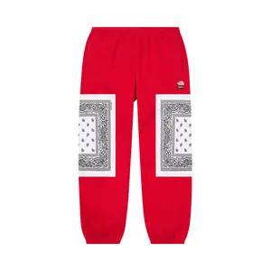 Supreme X The North Face Bandana Sweatpants - Red