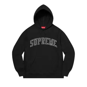 Supreme Stars Arc Hooded Sweatshirt - Black