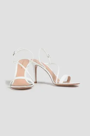 GIANVITO ROSSI Manhattan 85 Slingback Sandals - White