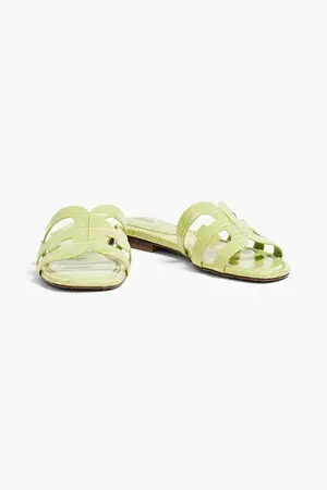 Sam Edelman Bay Croc-effect Sandals