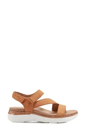 Earth Roni Ankle Strap Sandal - Medium Natural