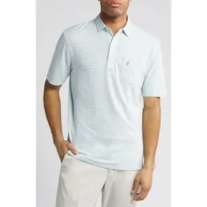 Johnnie-o Matthis Stripe Pocket Polo Snorkel