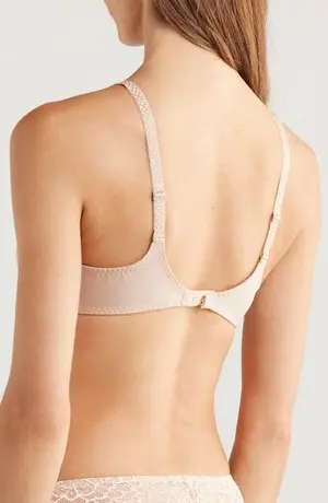 Simone Perele Caresse Underwire Full Cup Bra - Peau Rose