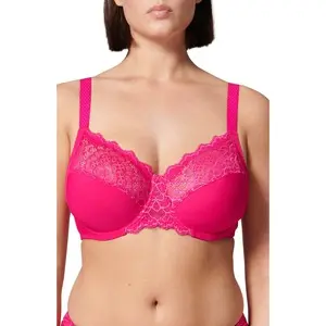 Simone Perele Caresse Underwire Full Cup Bra - Teaberry Pink
