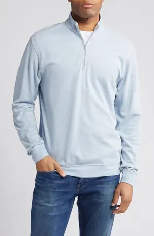 Johnnie-o Hanks Quarter-zip Pullover - Malibu