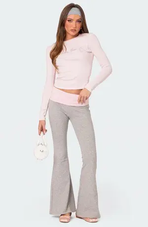EDIKTED Dream About Me Embellished Top