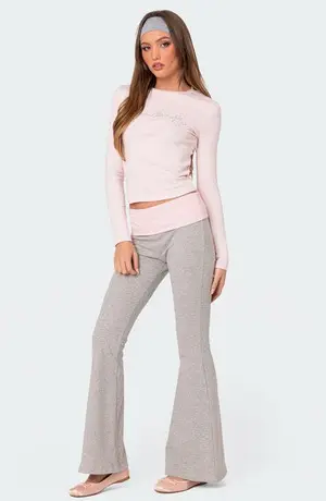 EDIKTED Dream About Me Embellished Top