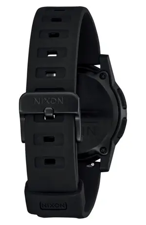 Nixon Disk Digital Silicone Strap Watch