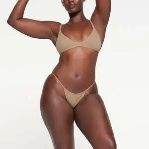 SKIMS Signature String Bikini Bottom Desert
