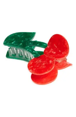 SOLAR ECLIPSE Cherry Claw Clip - Red