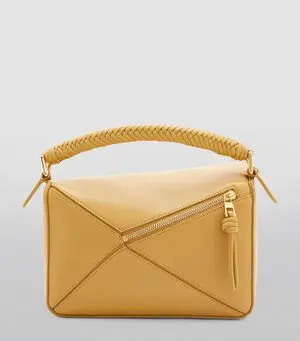 Loewe Small Leather Puzzle Top-handle Bag