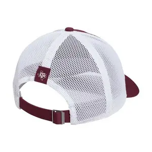 Adidas Texas A&m Aggies Block Letter Trucker Cap By