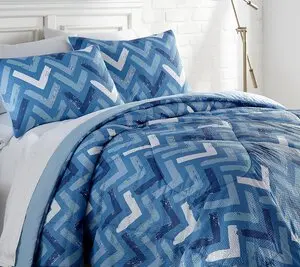 SHAVEL Home Full Queen Seersucker Comforter Set