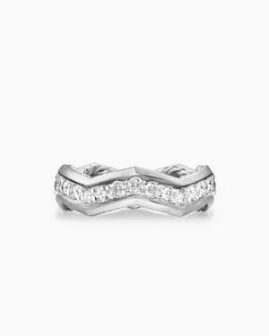 David Yurman Zig Zag Stax™ Ring - Diamond