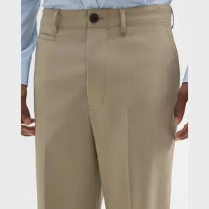 Theory Relaxed Straight Virgin Wool Trousers