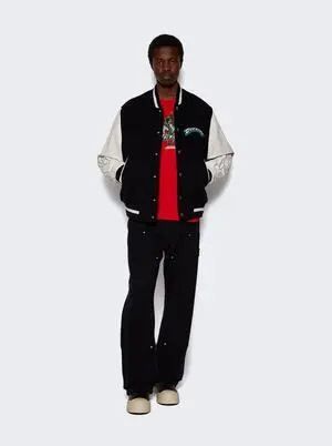 Givenchy Varsity Jacket - Black And White
