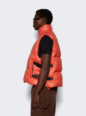 Givenchy Sleeveless Puffer Vest With Buckles