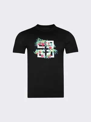 Givenchy Slim Fit Logo Tee - Black