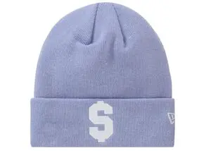 Supreme New Era $ Beanie - Light Purple