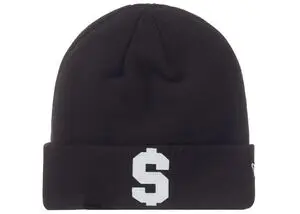 Supreme New Era $ Beanie - Black