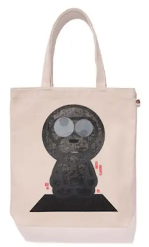 A BATHING APE X Michael Lau Baby Milo Tote - Ivory