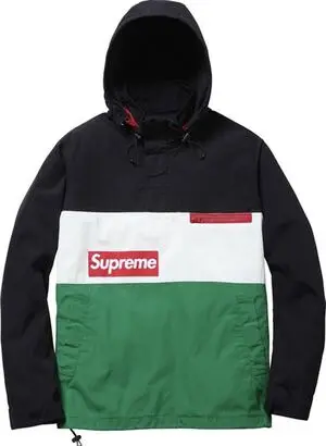 Supreme F1 Pullover Jacket - Black