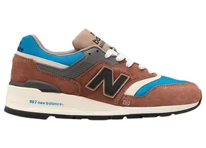 NEW BALANCE 997 Miusa Elevated Basics - Brown/blue/white