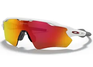 Oakley Radar EV Path Sunglasses Polished White/prizm Ruby (oo9208one-colora238)
