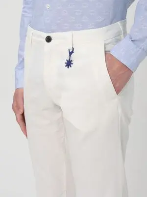 MANUEL RITZ Tailored Trousers - White