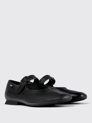 Camper Ballet Flats With Buckle Detail - Black