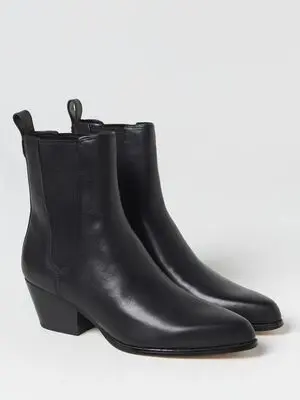 Michael Kors Kinlee Leather Ankle Boots With Monogram