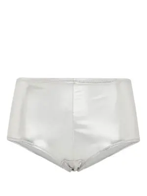 Dolce & Gabbana Low-rise Foiled Briefs - Silver