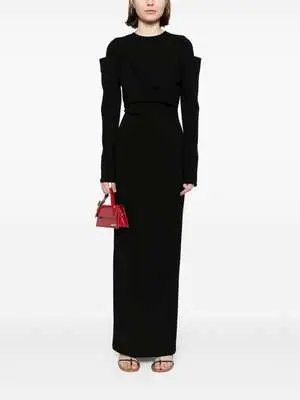 Jacquemus Sabre Cold-shoulder Dress