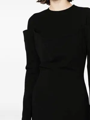 Jacquemus Sabre Cold-shoulder Dress