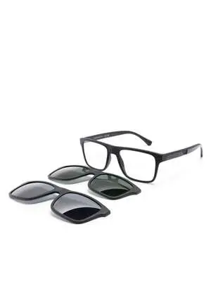 Emporio Armani Interchangeable-frames Glasses - Black