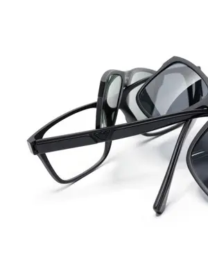 Emporio Armani Interchangeable-frames Glasses - Black