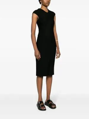 MRZ V-neck Pencil Midi Dress