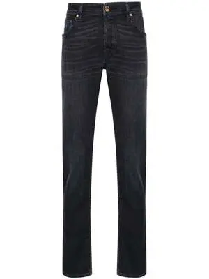 Jacob Cohen Nick Mid-rise Slim-fit Jeans - Blue