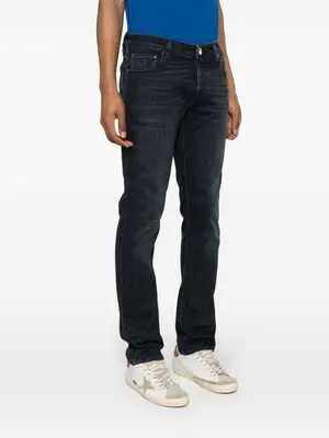 Jacob Cohen Nick Mid-rise Slim-fit Jeans - Blue