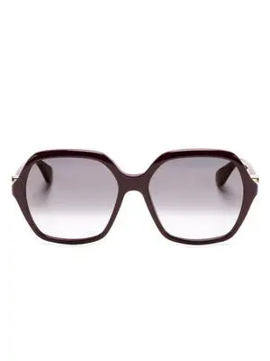 Cartier Geometric-frame Sunglasses