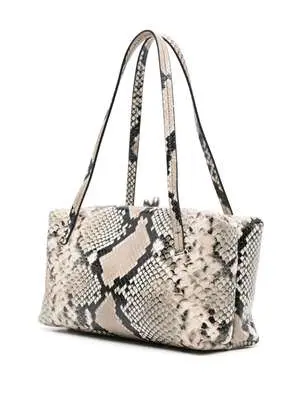 JIL SANDER Snakeskin-effect Tote Bag
