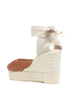 Manebí Yucatán 100mm Espadrilles - Neutrals