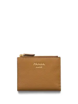 Prada Bi-fold Leather Wallet