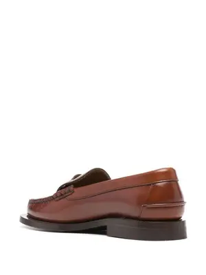 Hereu Sineu Leather Loafers - Brown