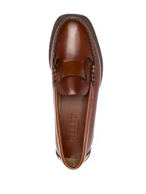 Hereu Sineu Leather Loafers - Brown