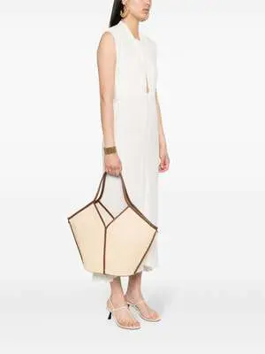 Hereu Calella Raffia Tote Bag - Neutrals