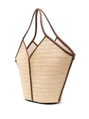 Hereu Calella Raffia Tote Bag - Neutrals