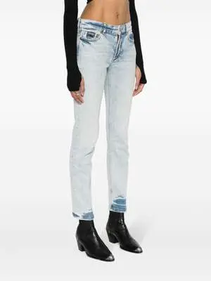 Versace Low-rise Straight-leg Jeans