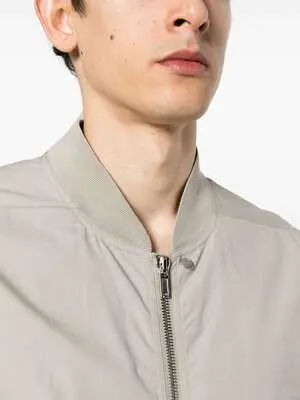 Rick Owens Bauhaus Flight Bomber Jacket - Neutrals
