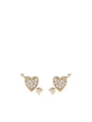 Adina Reyter 14kt Yellow Diamond Stud Earrings - Gold